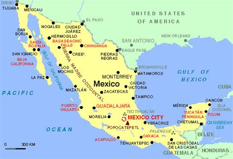 Matamoros Mexico Map