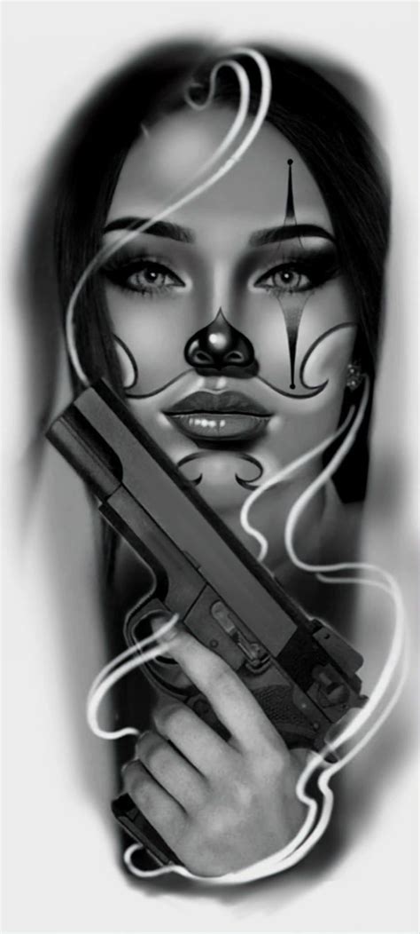 Pin By Dark On Tatuagem Chicano Style Tattoo Girl Tattoos Girl Face