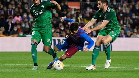 Osasuna Vs Barcelona Fecha Hora Y Dónde Ver En Vivo En Laliga