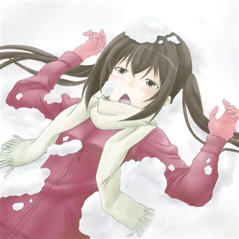雪の中で くうねる さんのイラスト ニコニコ静画 イラスト