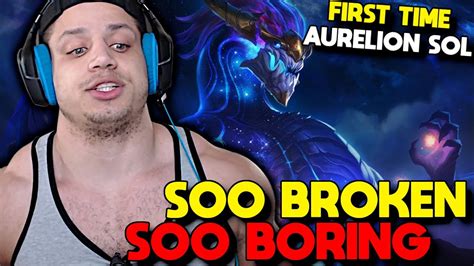 Tyler1 First Time Aurelion Sol Mid Youtube