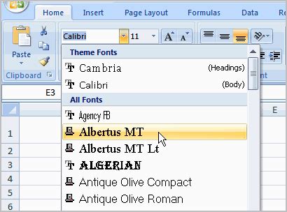 Excel Formatting Text