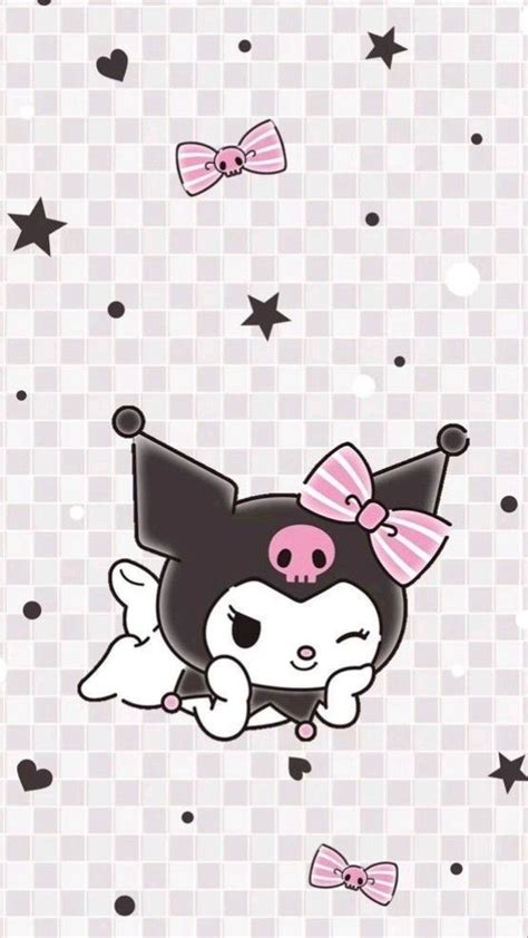 Pin By Ripponz Sayuri On Wallpaper My Melody X Kuromi Kitty Wallpaper