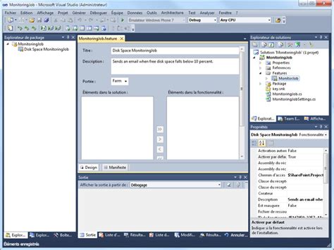 Création De Travaux Du Minuteur Dans Sharepoint 2010 Qui Ciblent Des