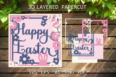 Papercraft Easter Flowers