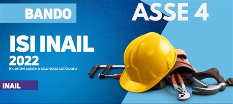 BANDO ISI INAIL 2022 ASSE 4 SETTORI SPECIFICI Studio Colantuono
