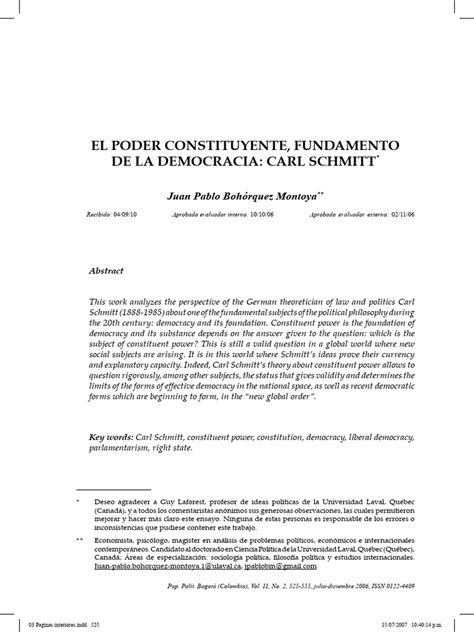 Poder Constituyente Pdf Constitución Democracia