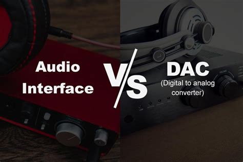 Audio Interface Vs Dac Can One Replace The Other