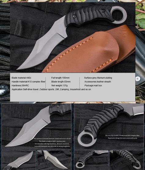 China Customized Practice Karambit Manufacturers Suppliers Factory