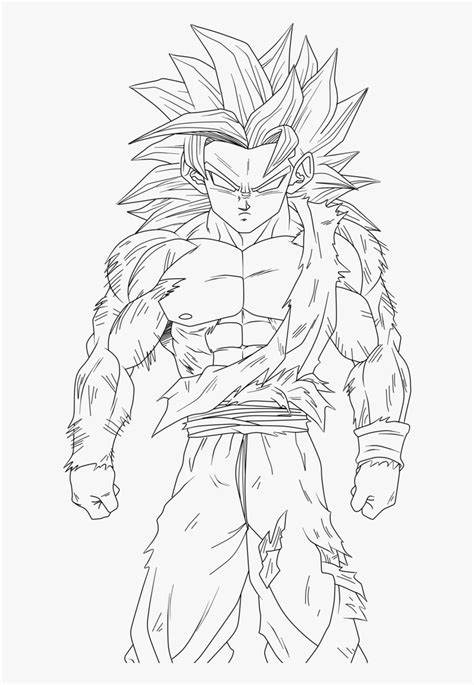 Goku Super Saiyan 4 Para Colorir Goku Deus Super Saiyajin Para Colorir