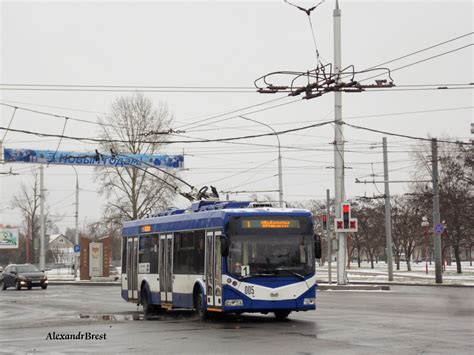 Брест, БКМ 321 № 005 — Фото — Городской электротранспорт