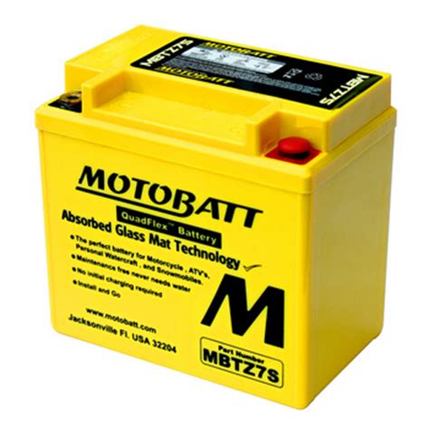 Motobatt With Quadflex Technology Motorcycle Battery Batteries Direct