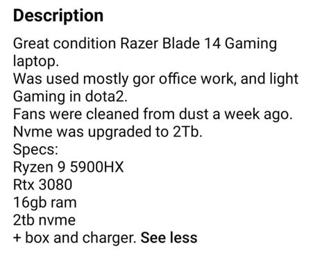 2021 Razer Blade 14 Good Deal Rgaminglaptops