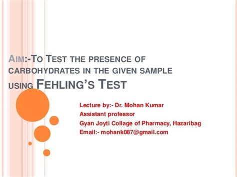 Fehlings Test