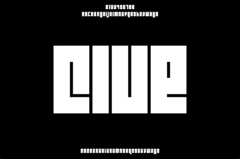 Premium Vector Fat Clue Creative Vector Bold Alphabet Font Design