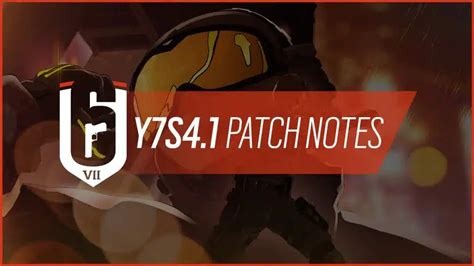 Rainbow Six Siege Update Out For Y S Patch This Dec
