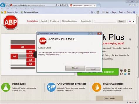 How To Install Adblock Plus For Internet Explorer In Windows 7 Share