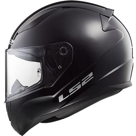 LS FF Rapid Gloss Black Full Face Motorcycle Helmet Nightingales