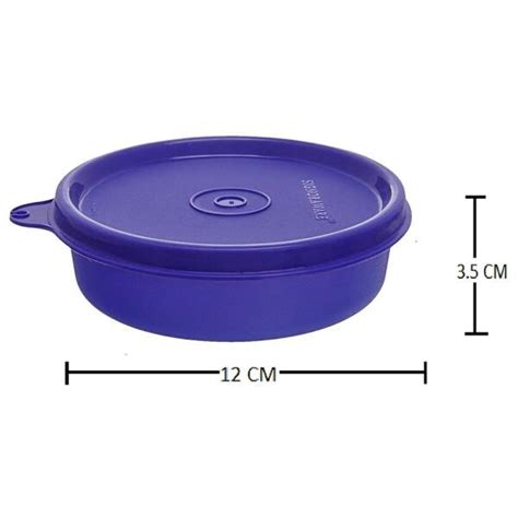 Signoraware Executive Deep Violet Round Plastic Container Ml JioMart
