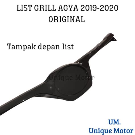 Jual List Grill Depan Agya 2019 2020 Original Star Shopee Indonesia