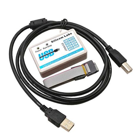 C8051f Emulator Downloader And Programmer U Ec6 New Hualong Usb Downloader Jtag C2 Shopee