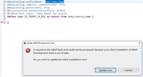 Define And Expose A Cds Based Travel Data Model · Issue 4998 · Sap Tutorialstutorials · Github