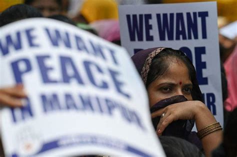 Indian Women Set Fire To Houses Of Two Suspects As Manipur Sex Assault