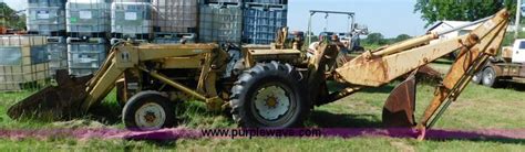 International 3444 Special Backhoe In Coleman Ok Item Cd9291 Sold