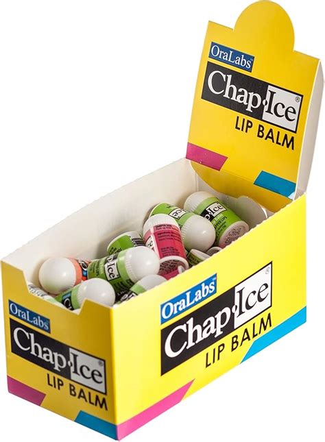 Chap Ice Mini Lip Balm Assorted Flavors 50 Count Cherry Citrus