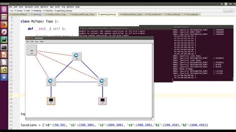 Introduction To Ryu Controller Spanning Tree Protocol Youtube