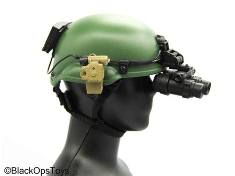 Delta Force Sfod Green Helmet W Nvg Set Blackopstoys