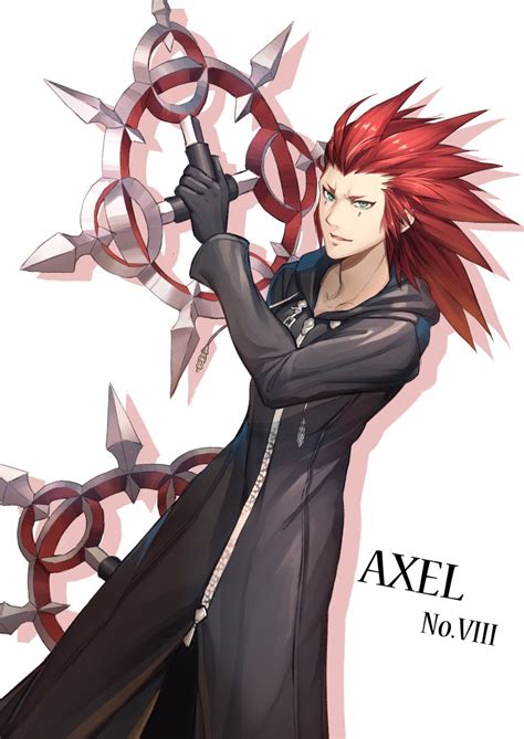 Axel Kingdom Hearts And 1 More Drawn By Gogo Detteiu De Danbooru