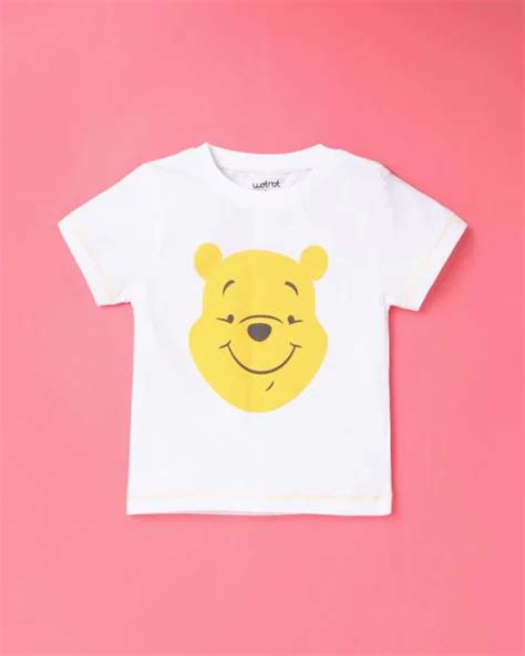 Buy Winnie The Pooh Print Crew Neck T Shirt Online At Best Prices In