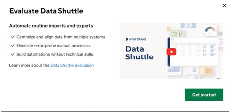 Advance Capability Evaluations Data Shuttle Smartsheet