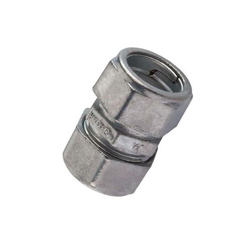 Halex 1 2 In D Zinc Compression Coupling For EMT 5 Pk Compression Emt Zinc