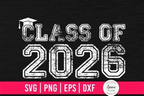 Class Of 2026 Graduation Svg Graphic By Anna Design · Creative Fabrica