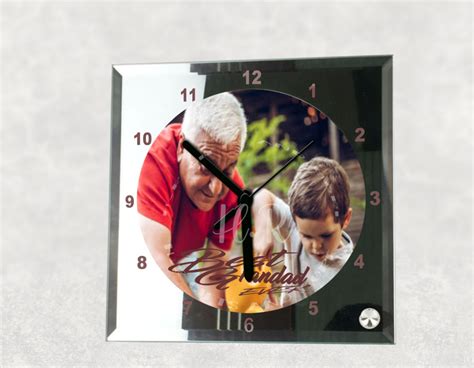Best Grandad Ever Desktop Clock • Made By Mums