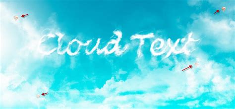 Design An Interesting Cloud Text Effect In Photoshop Psd Vault