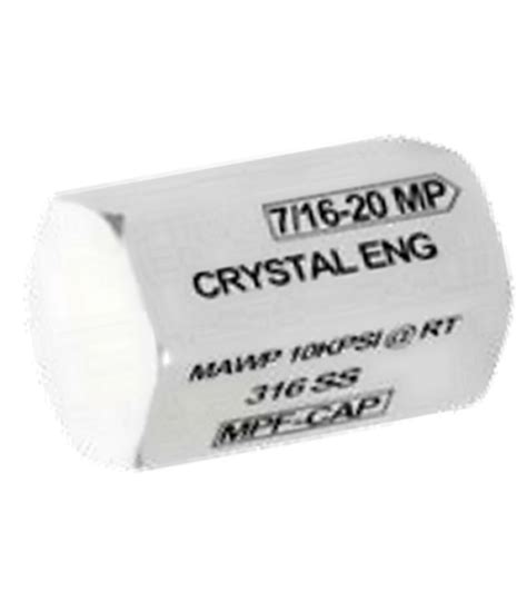 Crystal Mpf Cap Cpf Female Cap Fitting 700 Bar Transtek