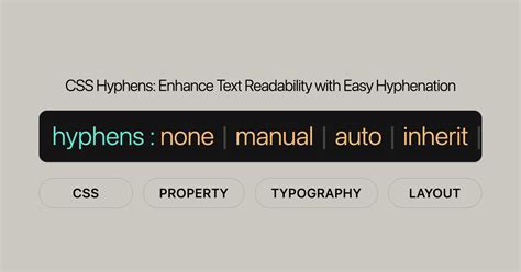 Css Hyphens Enhance Text Readability With Easy Hyphenation