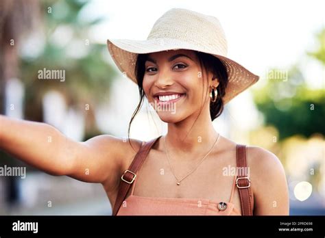 I Always Look My Best When Im On Vacation Portrait Of An Attractive