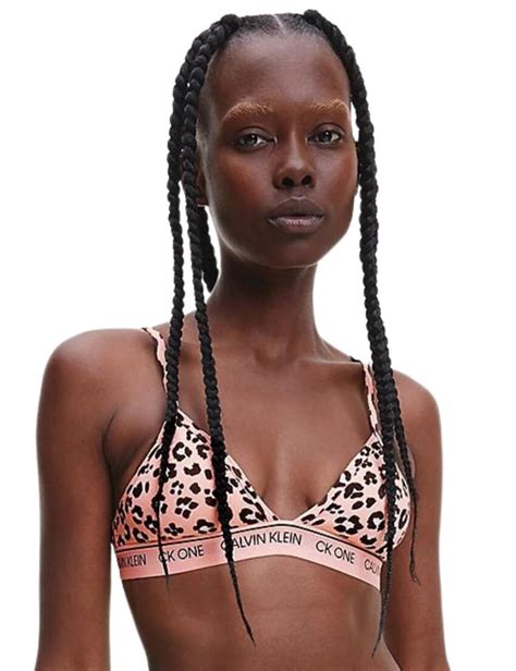 Calvin Klein Ck One Cotton Unlined Triangle Bra Belle Lingerie