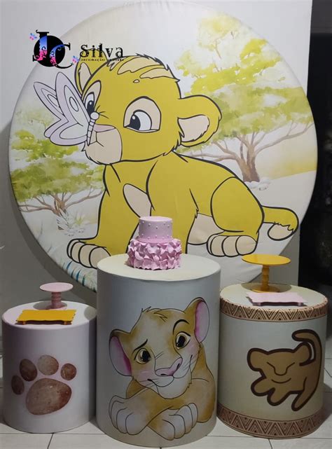 Locação Kit Pegue Monte Nala Rei Leão Estamos Na Zssp Elo7