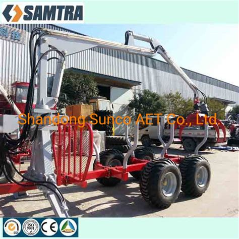 Tractor Log Trailer Crane China Log Splitter Trailer Hydraulic And