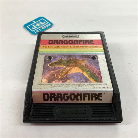 Dragonfire Atari 2600 Pre Owned Jandl Game