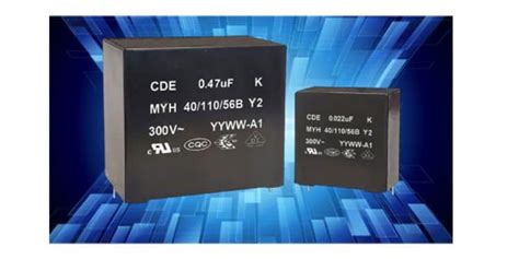 Cde Unveils Y2 Class Interference Suppression Capacitors