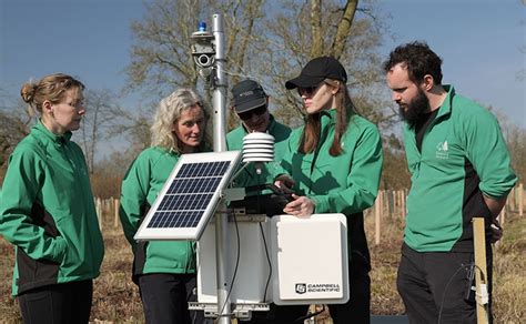 Installing A Tree Growth Monitoring Station Friends Of Westonbirt Arboretum