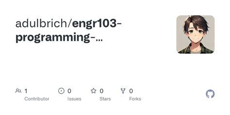 Github Adulbrichengr103 Programming Questionnaire