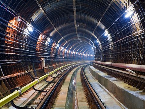 Тоннель метро - обои для рабочего стола, картинки, фото