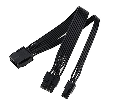TAYCCEU CPU 8 Pin Female to CPU 8 Pin and ATX 4 Pin Male Power Supply ...
